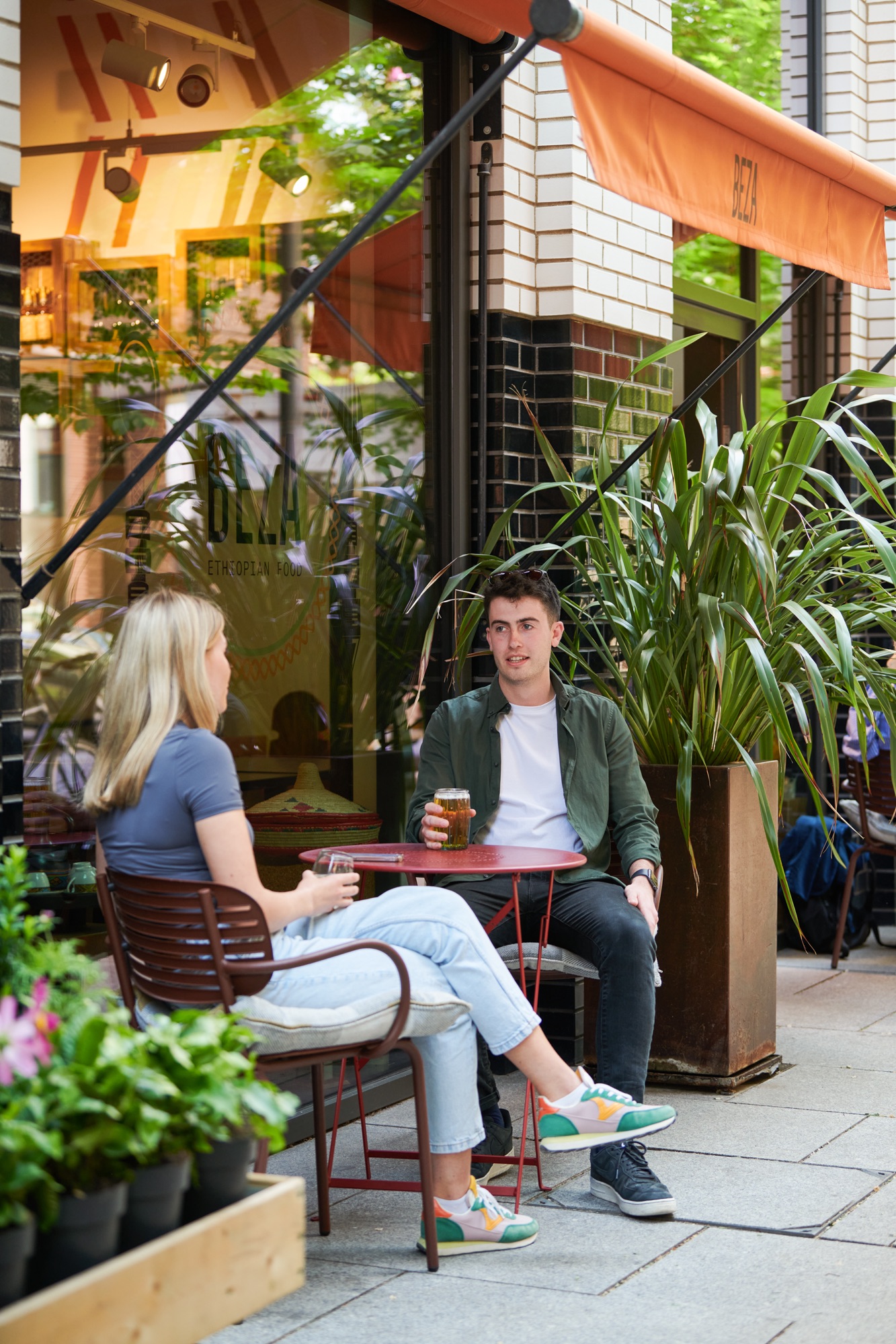 Place brand lifestyle photography of Elephant Park London