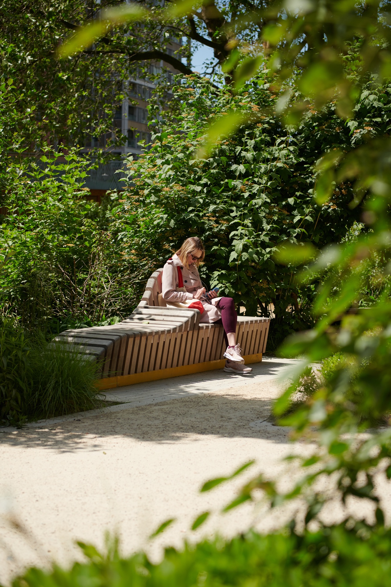 Place brand lifestyle photography of Elephant Park London